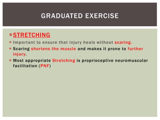 Sports medicine rehabilitation_procedures | PPTX