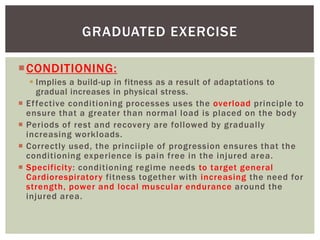 Sports medicine rehabilitation_procedures | PPTX