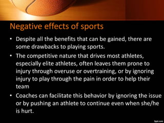 Sports And Health | PPTX