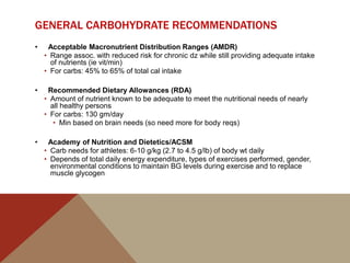 Sports Nutrition | PPTX