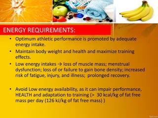 Caren Biddulph Sports Nutrition - Sydney Expo Presentation | PPTX