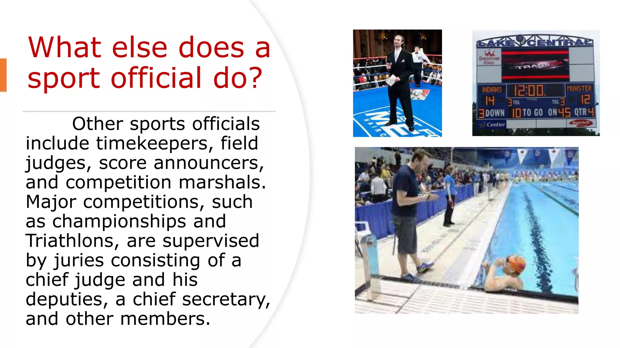 Sports Officiating | PPTX