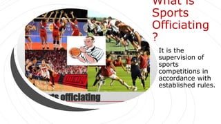 Sports Officiating | PPTX