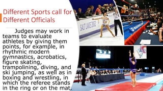 Sports Officiating | PPTX