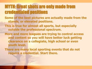 Sports photojournalism | PPTX