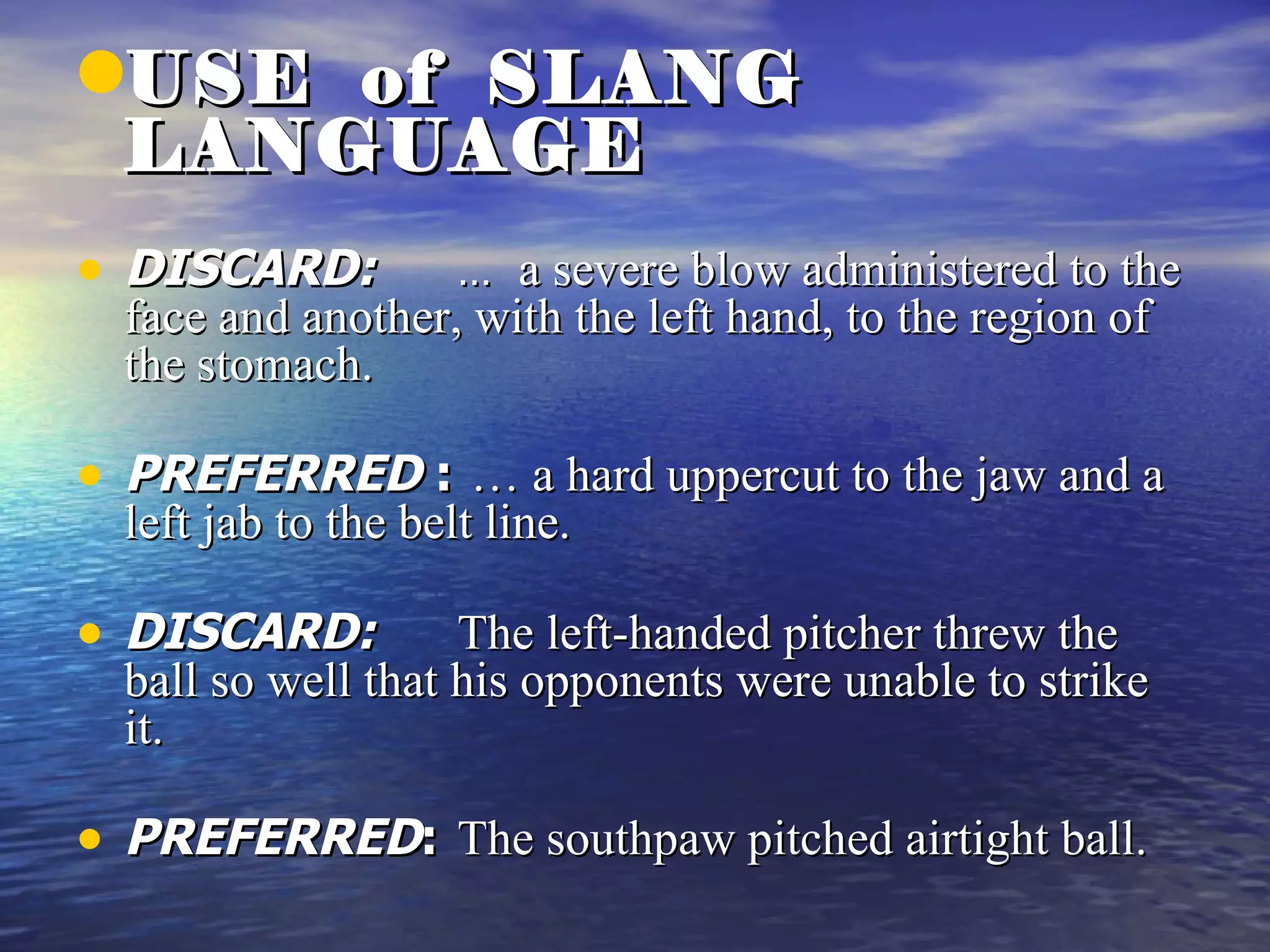 Sports Writing | PPT