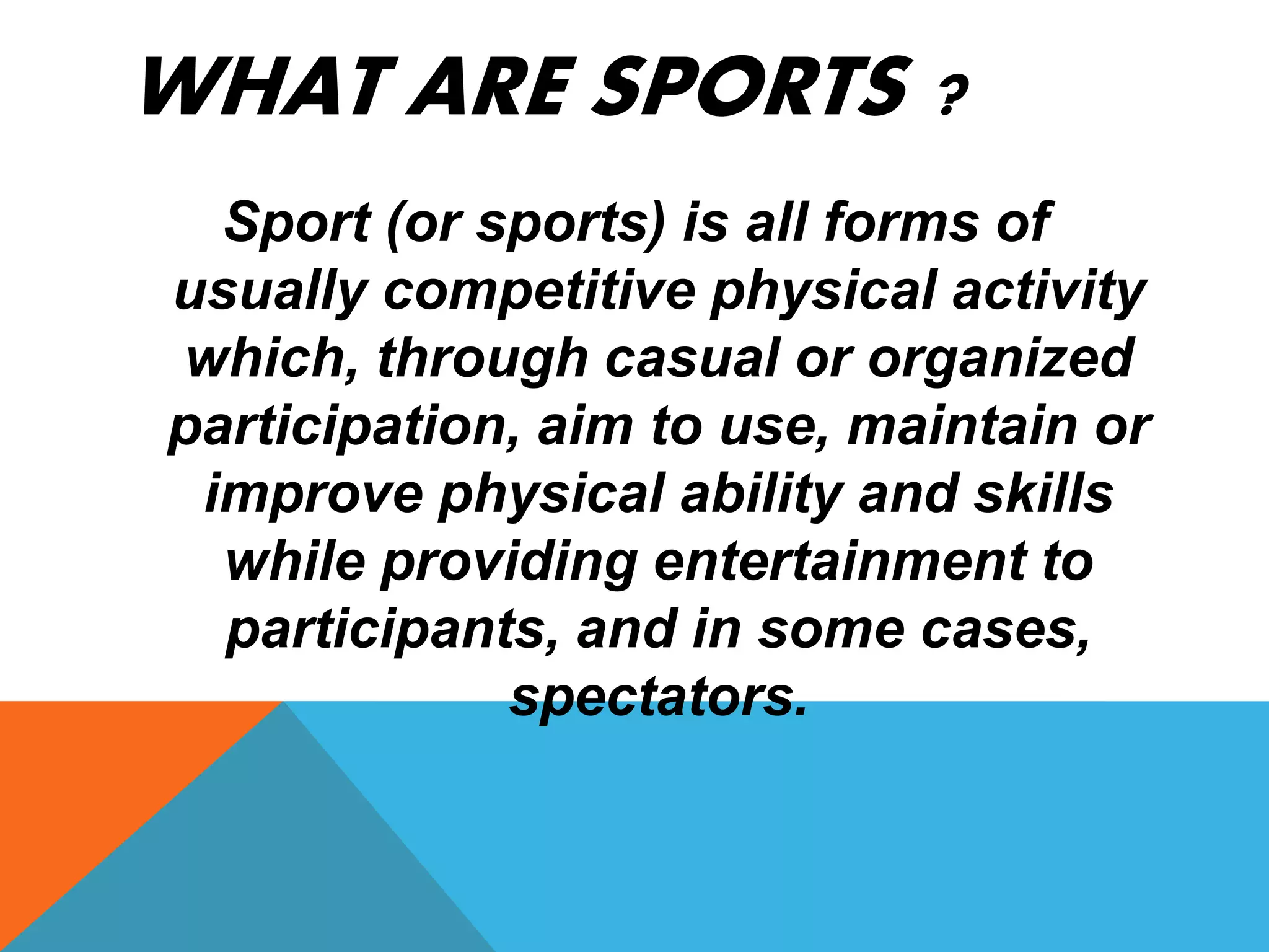 Sports ppt | PPTX