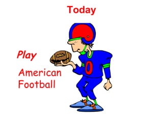 Sports + present simple vs present continuous | PPT