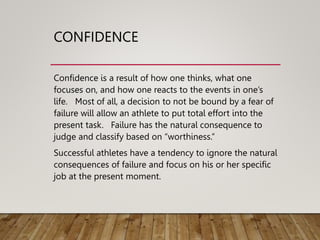 Sports Psychology training modules for sports | PPTX