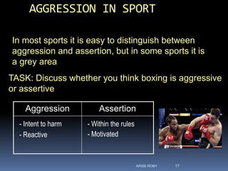 Sports psychology roby | PPSX