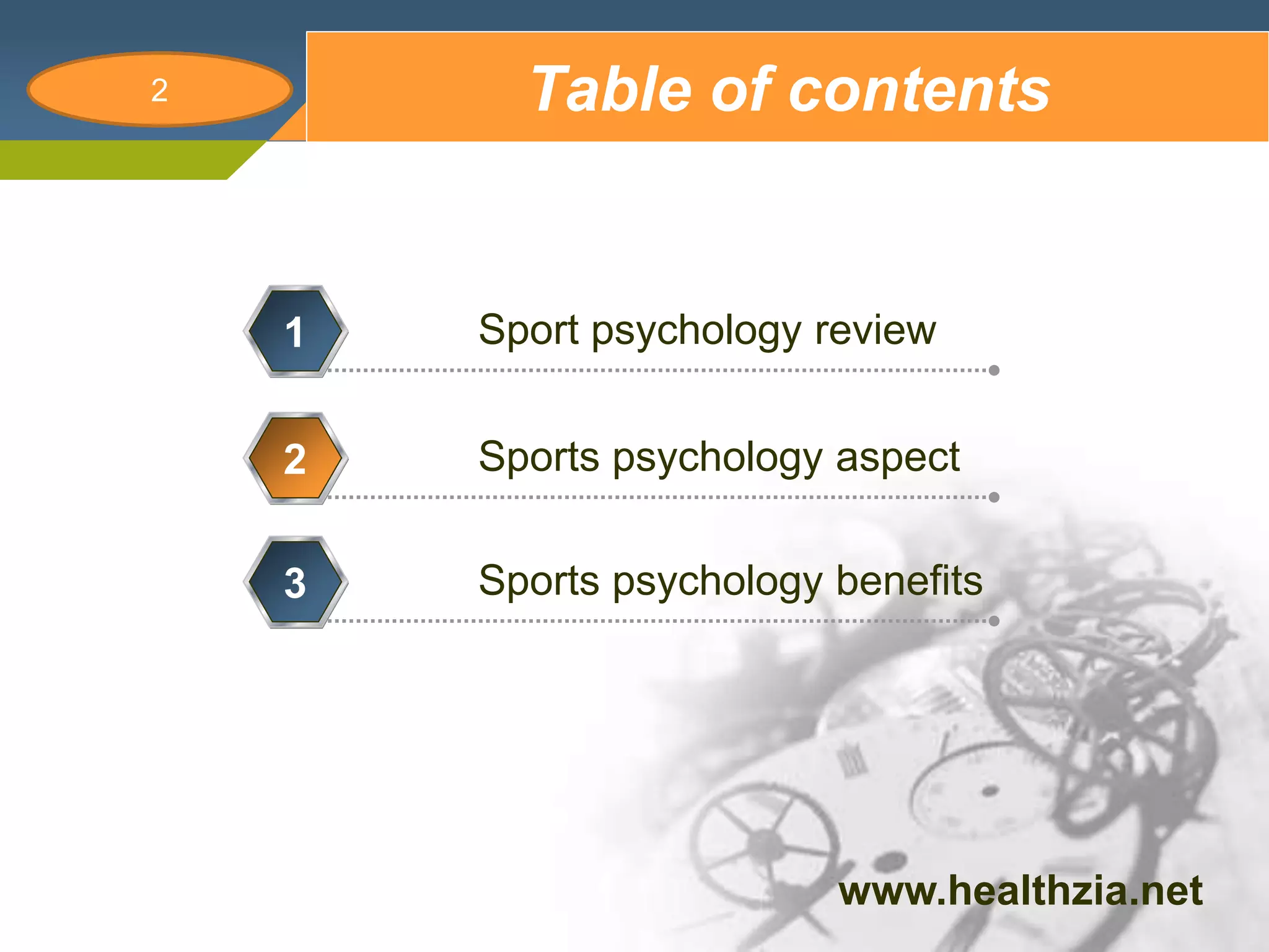 Sports psychology and the benefit | PPTX