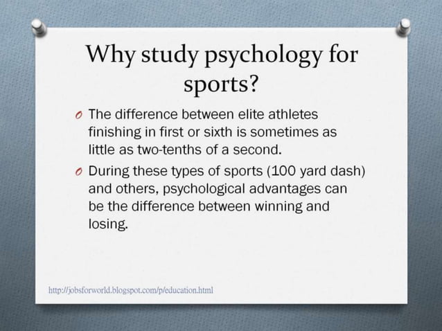 Sports psychology | PPT