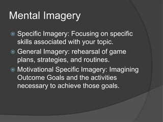 Sports psychology strategies | PPTX