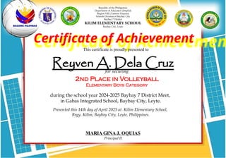 sports related certificate (sample only) | PPTX