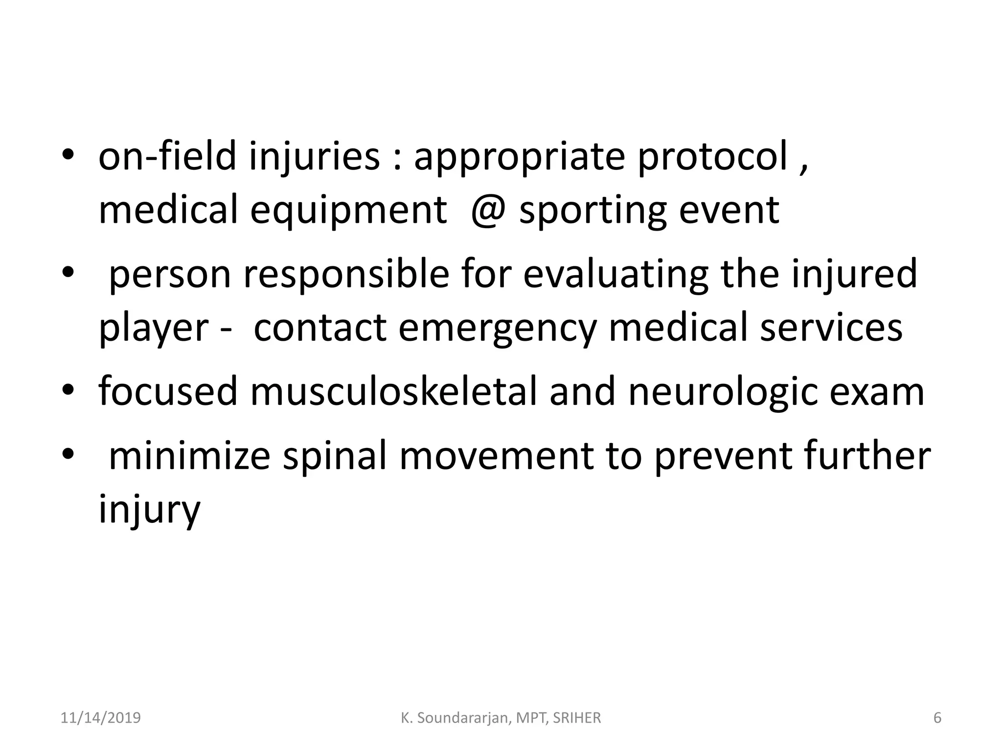 Sports related injuries of lumbopelvic region | PPTX