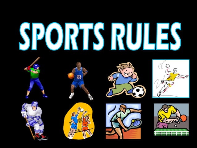Sports rules resumidas | PPT