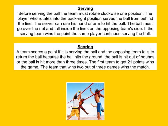 Sports rules resumidas | PPT