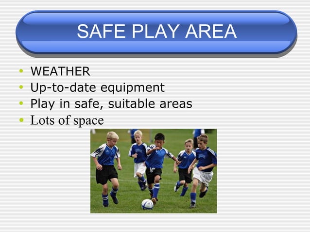 Sports Safety for Children | PPT