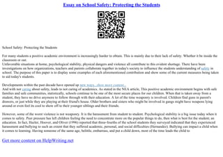 Sports Safety Essay | PDF