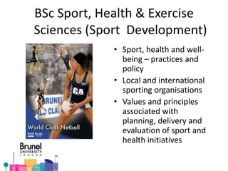 Course Presentation: Sports Science | PPTX