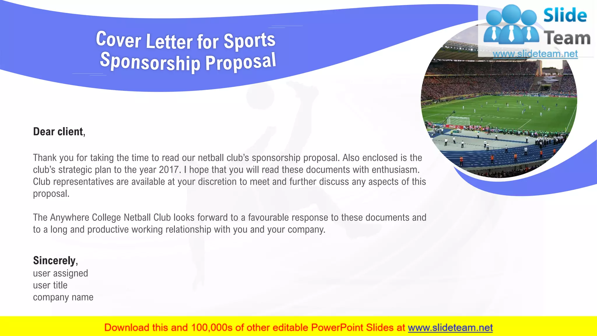 Sports Sponsorship Proposal PowerPoint Presentation Slides | PDF