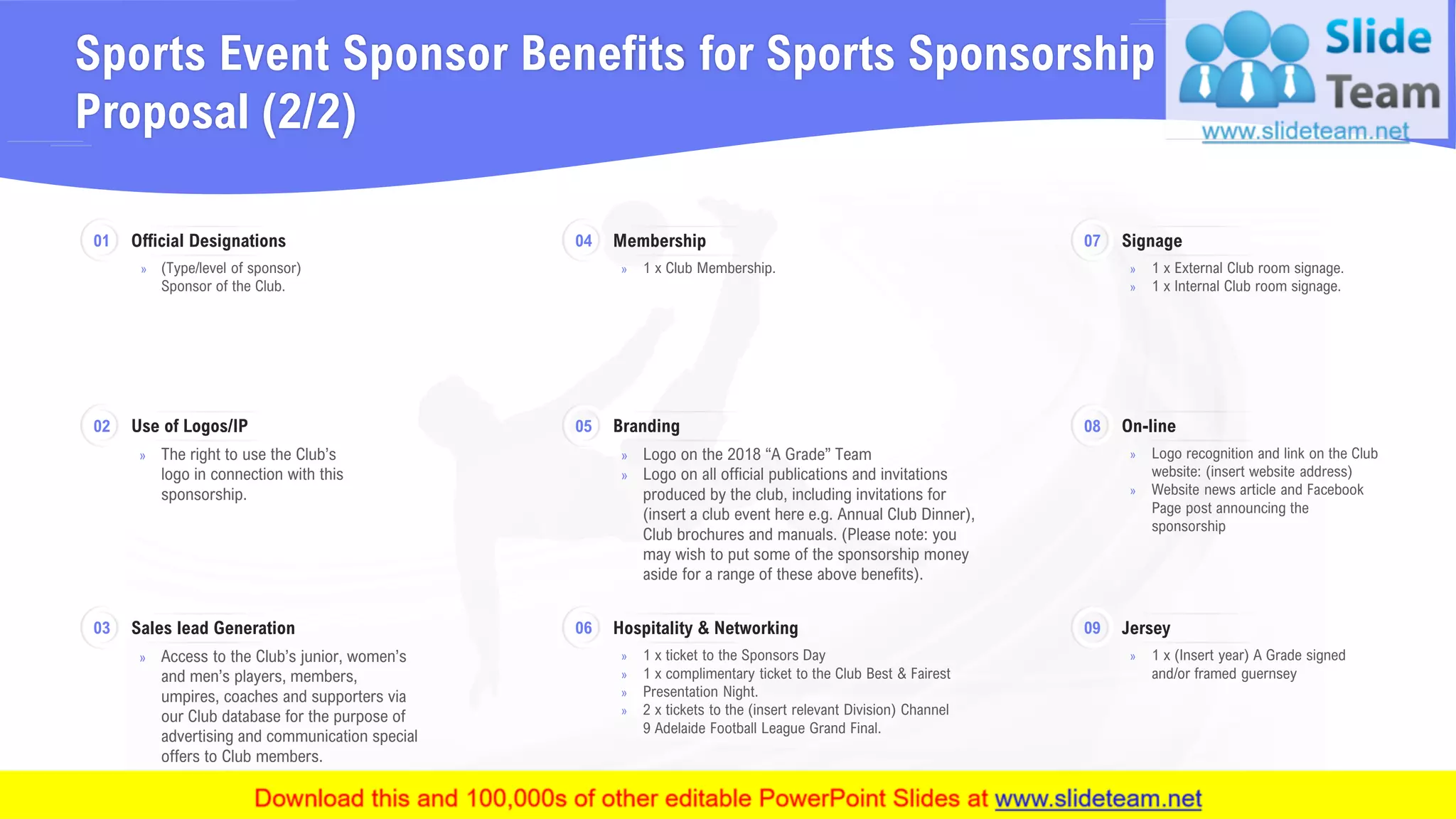 Sports Sponsorship Proposal PowerPoint Presentation Slides | PDF
