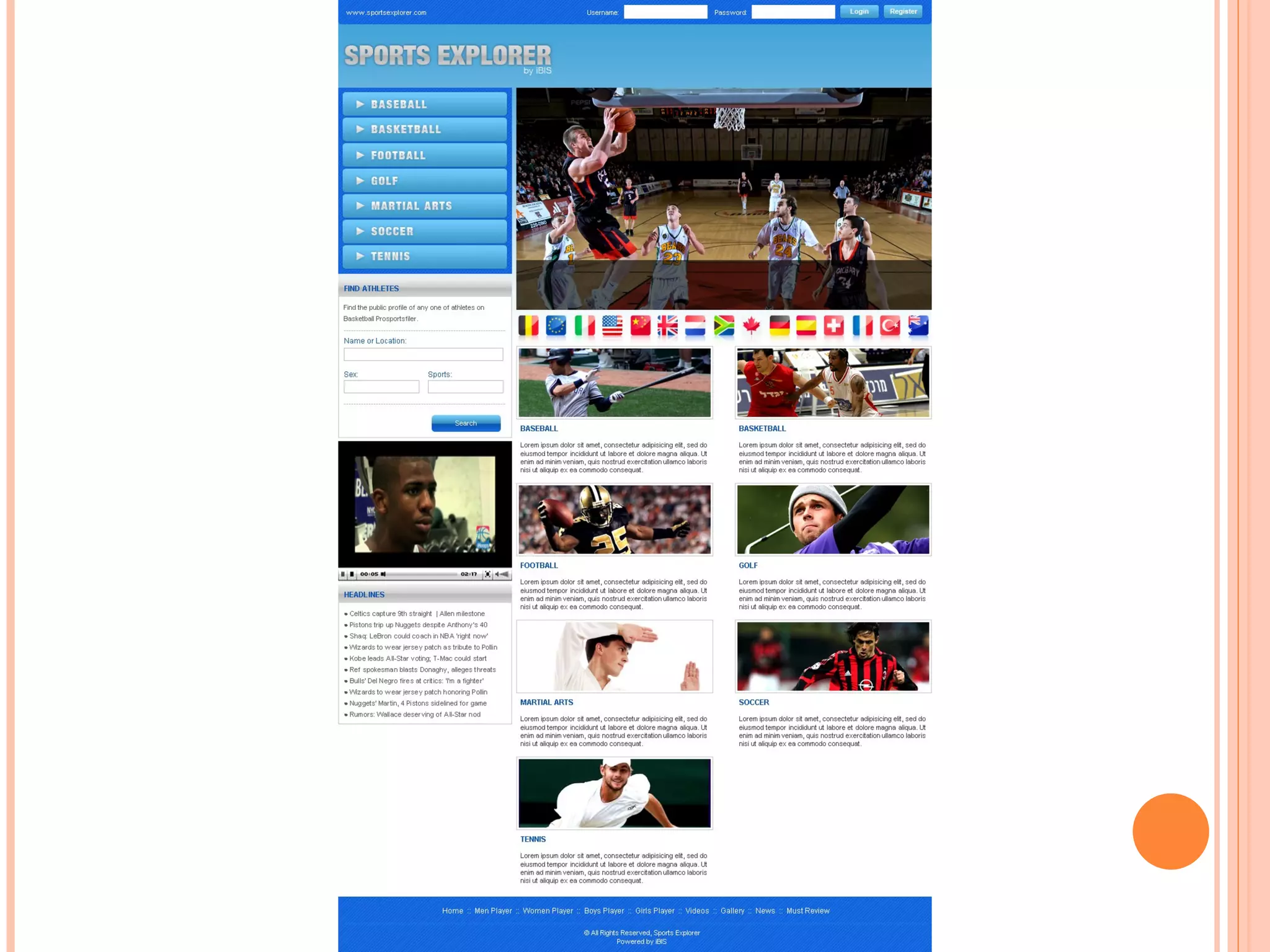 Sports Theme | PPT