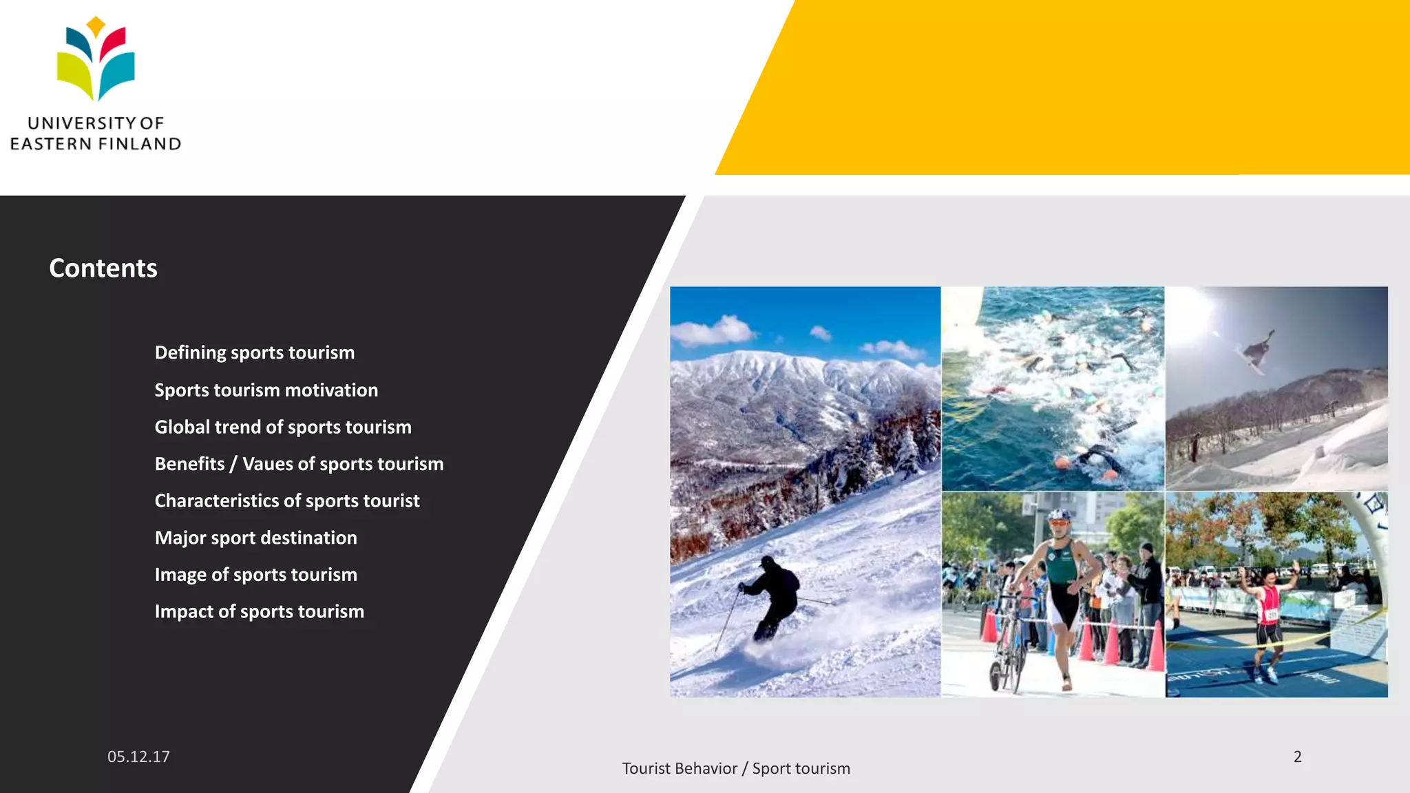 Sports tourism | PPTX