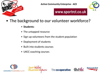 Sport's untapped workforce | StreetGames Wales Conference 2012 workshop ...