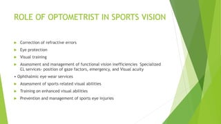 Sports vision | PPTX