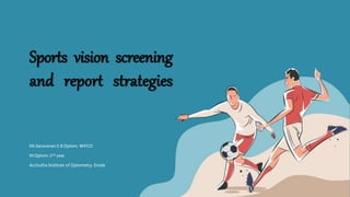 Sports vision strategies | PPTX