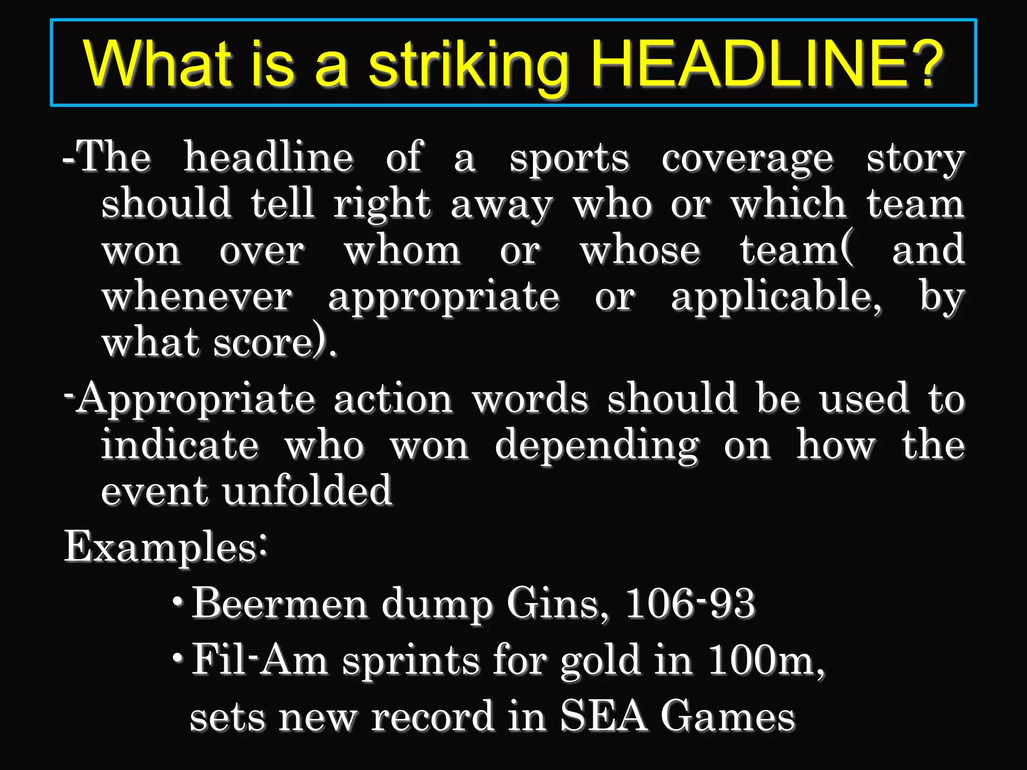 SportsWriting.ppt