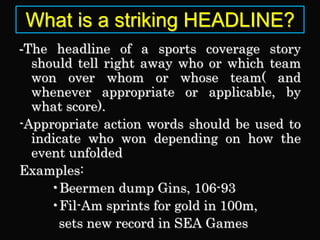SportsWriting.ppt