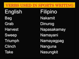 SportsWriting.ppt