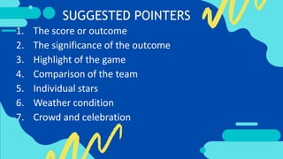 SPORTS WRITING.pptx