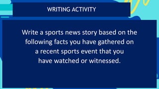 SPORTS WRITING.pptx