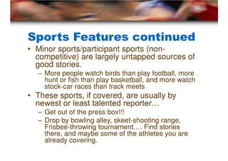 SPORTS WRITING | PDF