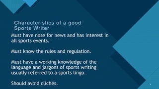 Sports Writing-ppt.pptx