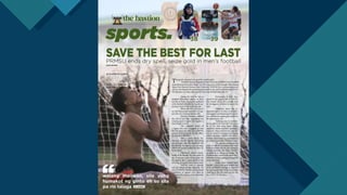 Sports Writing and copy reading and headline writing | PPTX