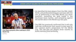 SPORTS WRITING Lesson and Activities for Campus Journalism | PPTX