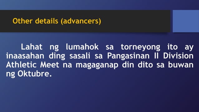 SPORTS WRITING_FILIPINO 22.pptx | Basketball | Sports