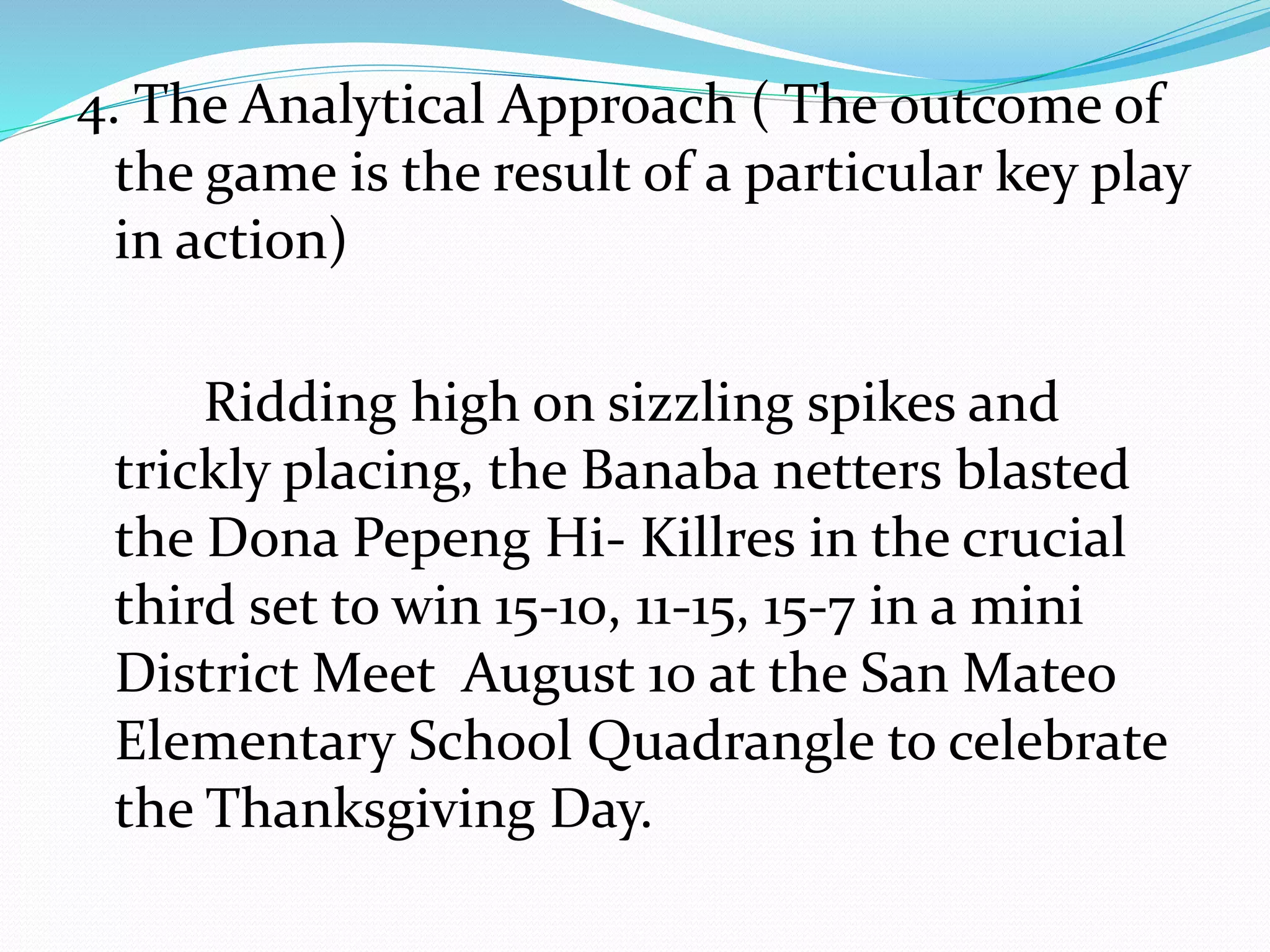 Sports writing power point | PPTX