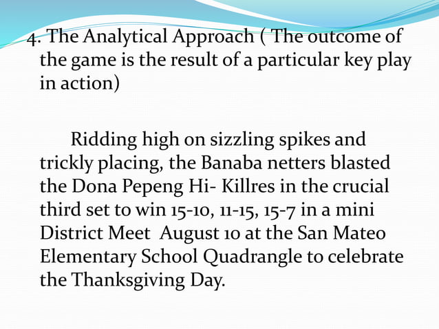 Sports writing power point | PPTX | Soccer | Sports