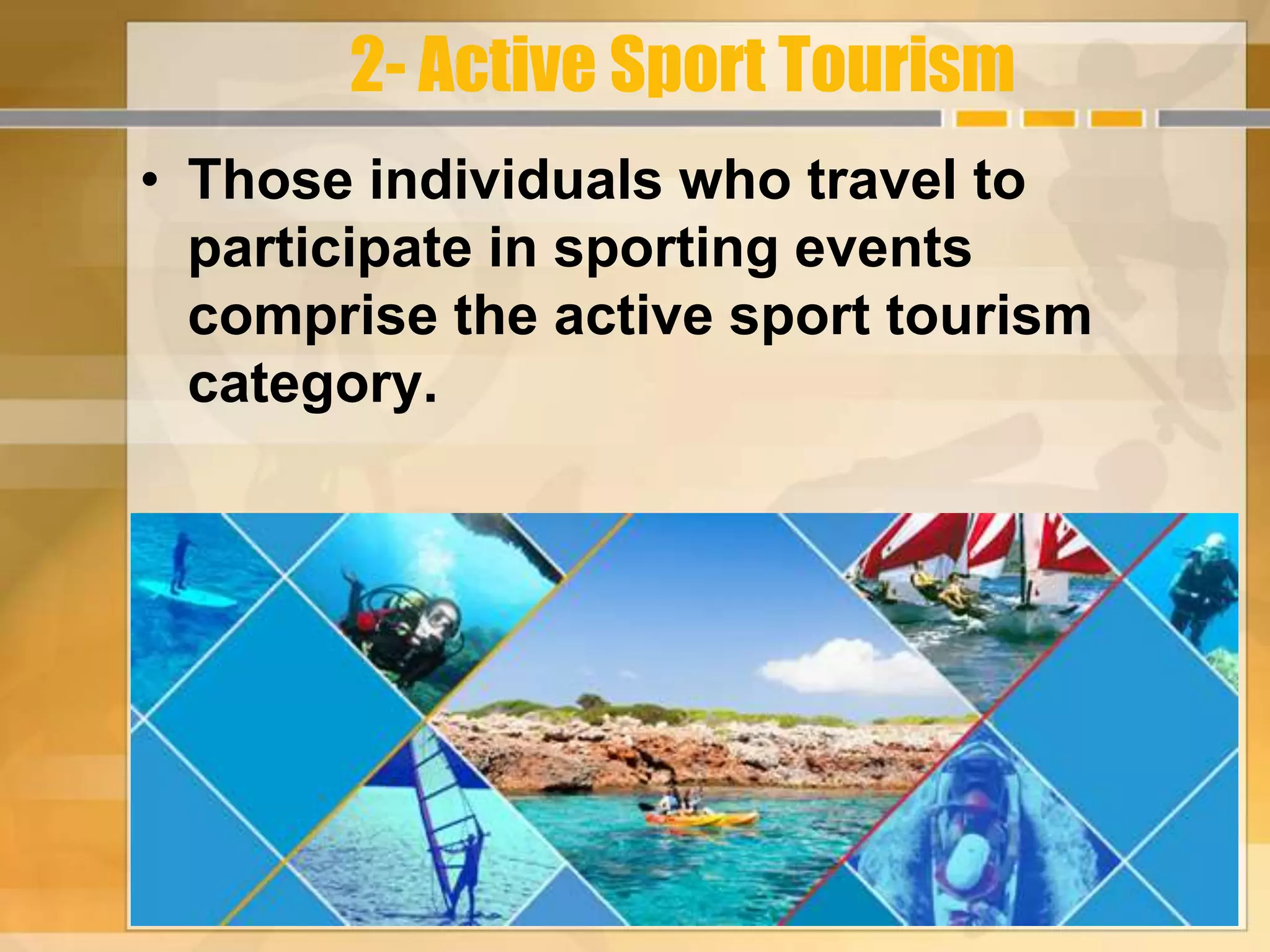 Sport tourism | PPTX
