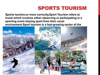 Sport tourism | PPTX
