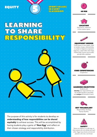 Sport values in every classroom | PDF