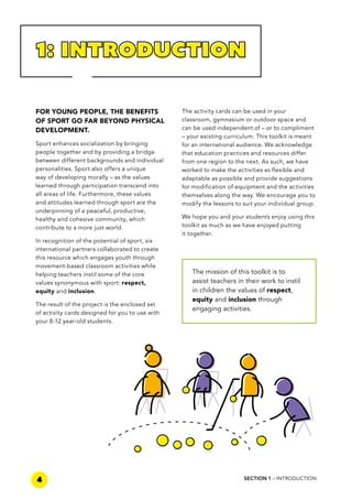 Sport values in every classroom | PDF