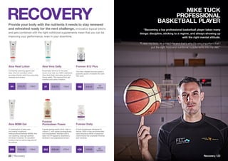 Sport & Weight management brochure Nov'2016- Forever Living Products | PDF