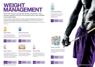 Sport & Weight management brochure Nov'2016- Forever Living Products | PPT