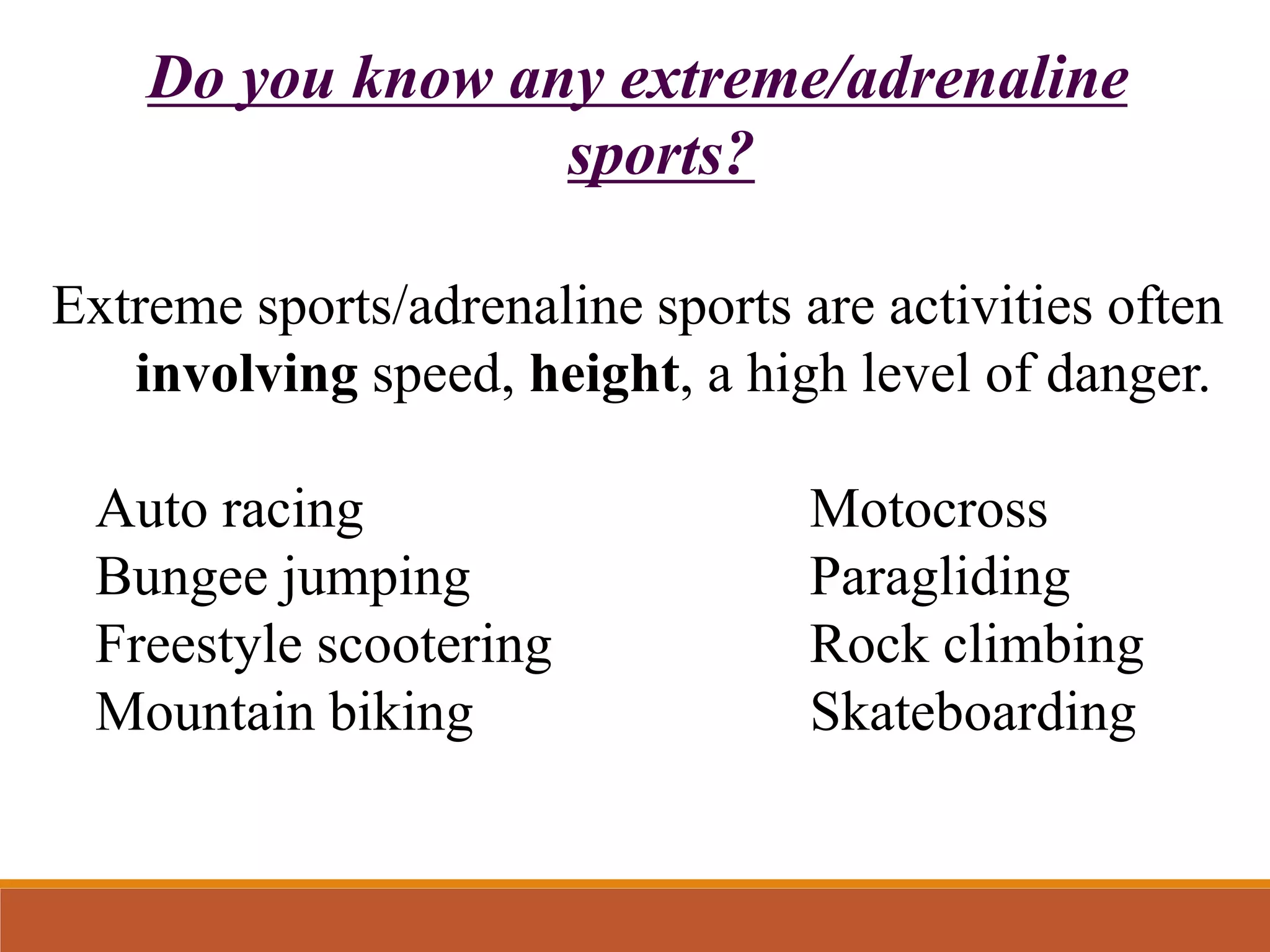 Sports and games | PPTX